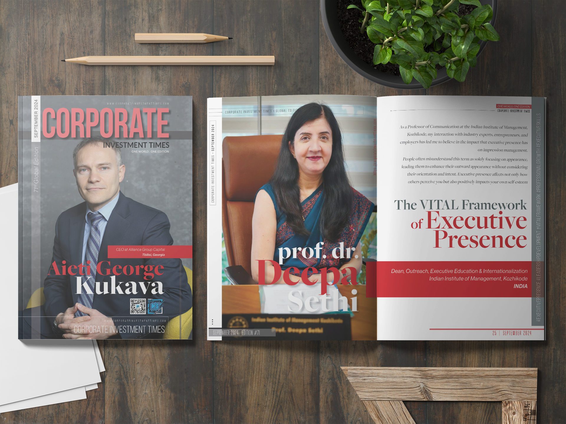 The VITAL Framework of Executive Presence – Prof. Dr. Deepa Sethi, Dean ...